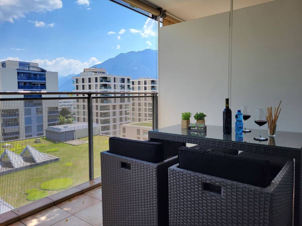 60 M² Ferienwohnung ∙ 1 Schlafzimmer ∙ 4 Gäste - Brissago