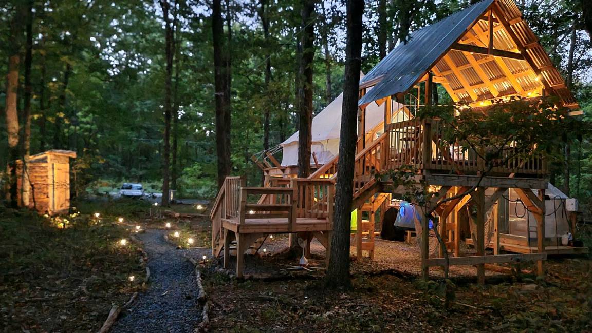 Camping ∙ 1 Chambre ∙ 4 Personnes - Caroline du Nord