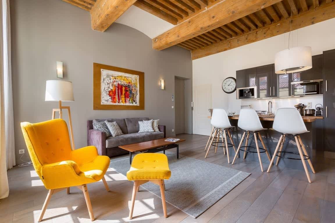 51 M² Appartement ∙ 1 Chambre ∙ 2 Personnes - La Confluence - Lyon