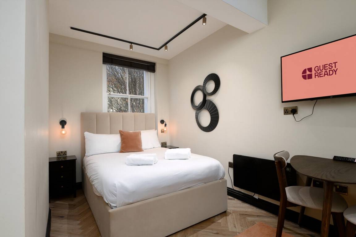 23 M² Studio Flat ∙ 1 Bedroom ∙ 2 Guests - King's Cross station - London