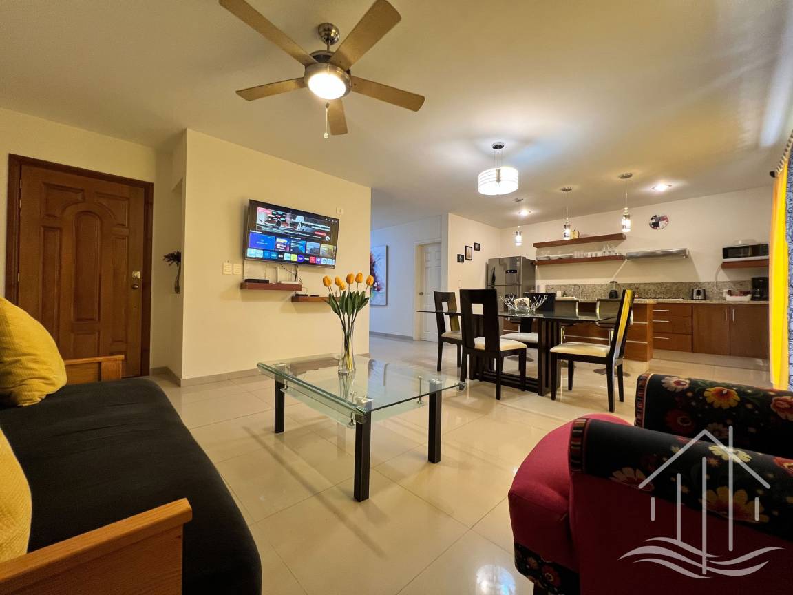 98 M² Apartamento ∙ 2 Habitaciones ∙ 6 Huéspedes - Mazatlan