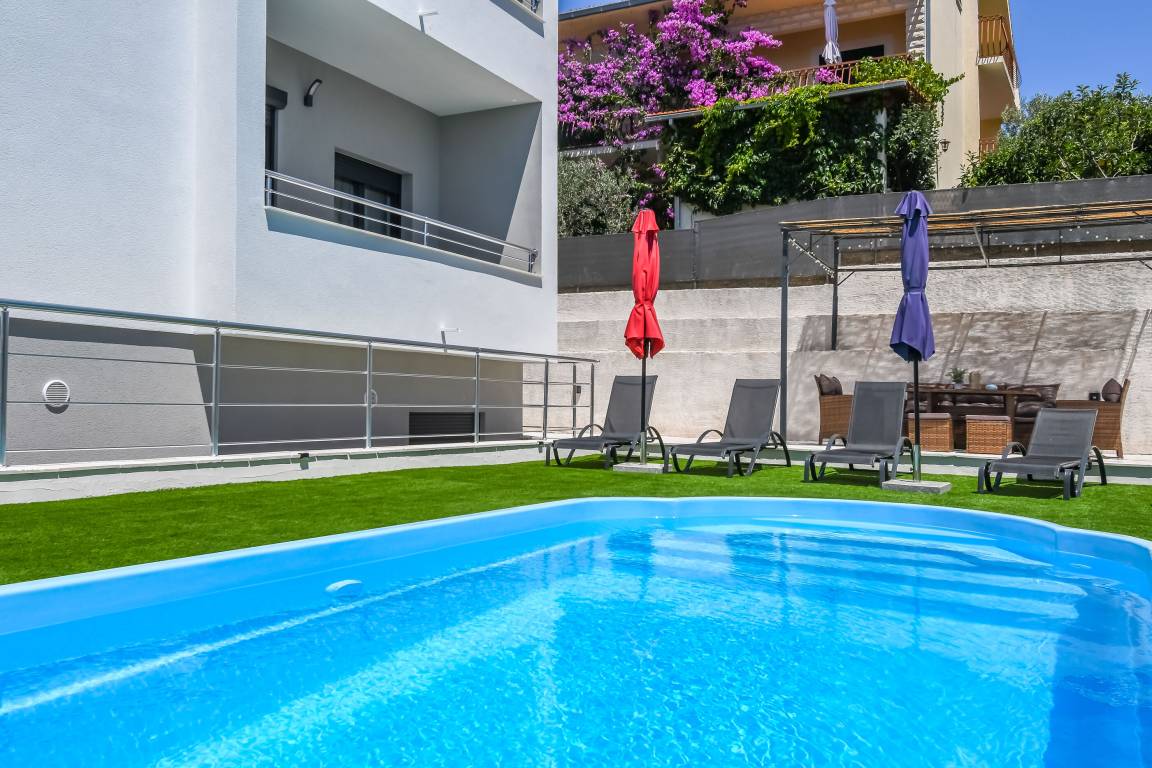45 M² Ferienwohnung ∙ 1 Schlafzimmer ∙ 4 Gäste - Trogir
