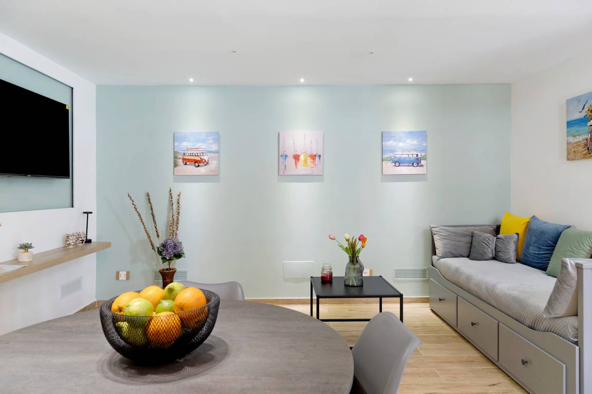 60 M² Apartamento ∙ 2 Habitaciones ∙ 4 Huéspedes - Catania