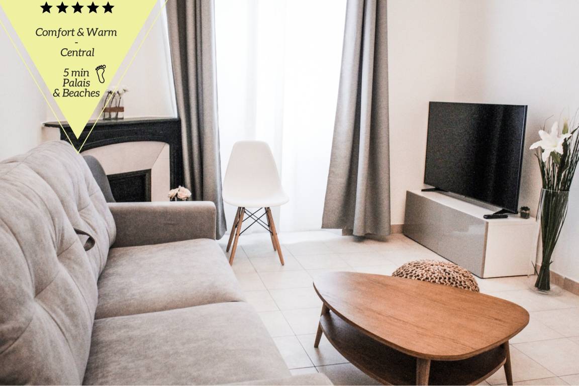 50 M² Appartement ∙ 1 Chambre ∙ 4 Personnes - Cannes