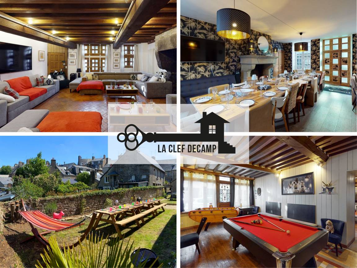 170 M² Gîte ∙ 7 Chambres ∙ 22 Personnes - Manche