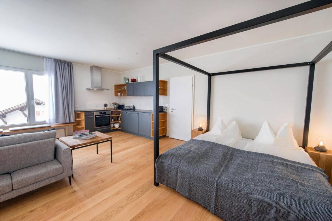 50 M² Ferienwohnung ∙ 1 Schlafzimmer ∙ 3 Gäste - Langwies