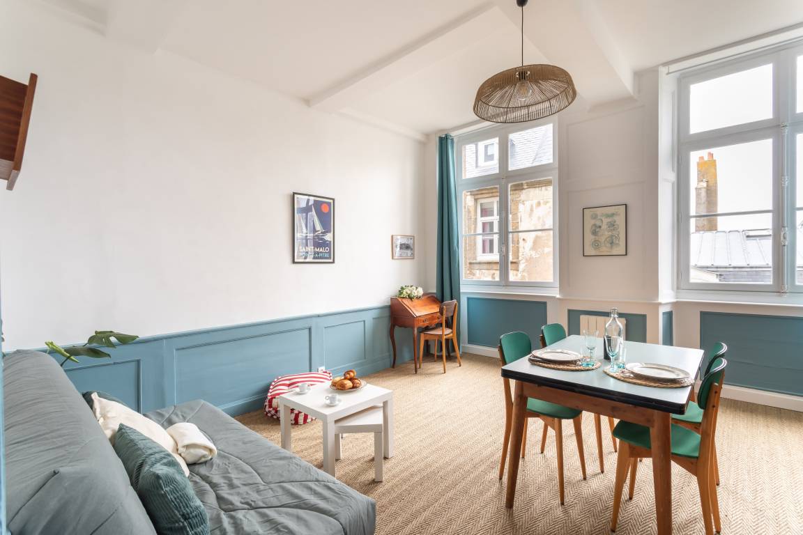 41 M² Ferienwohnung ∙ 1 Schlafzimmer ∙ 2 Gäste - Cancale