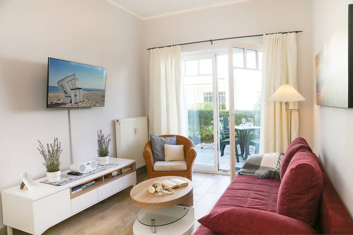 37 M² Ferienwohnung ∙ 1 Schlafzimmer ∙ 2 Gäste - Kühlungsborn