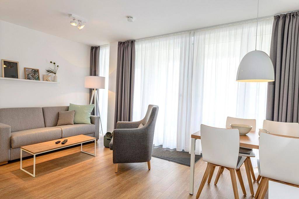 47 M² Ferienwohnung ∙ 1 Schlafzimmer ∙ 2 Gäste - Bensersiel