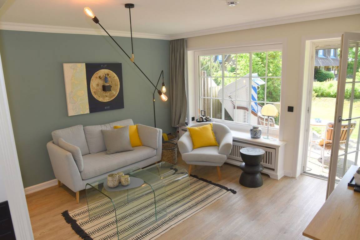 45 M² Ferienwohnung ∙ 1 Schlafzimmer ∙ 2 Gäste - Keitum