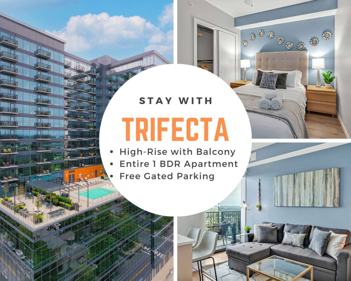 66 M² Apartment ∙ 1 Bedroom ∙ 3 Guests - Raleigh, NC
