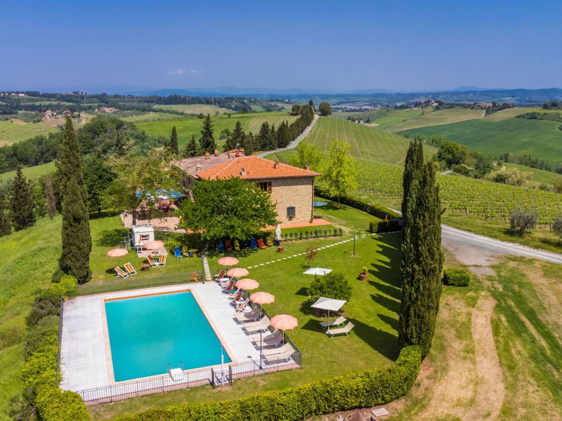 44 M² Villa ∙ 1 Schlafzimmer ∙ 2 Gäste - San Gimignano