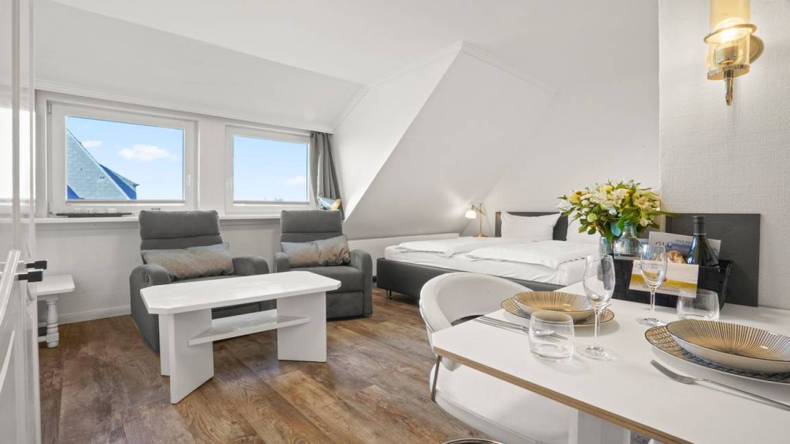 22 M² Ferienwohnung ∙ 1 Schlafzimmer ∙ 2 Gäste - Norddorf