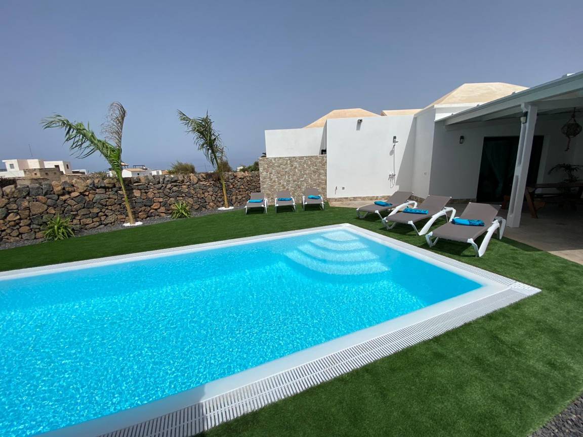 700 M² Willa ∙ 3 Sypialnie ∙ 6 Gości - El Cotillo
