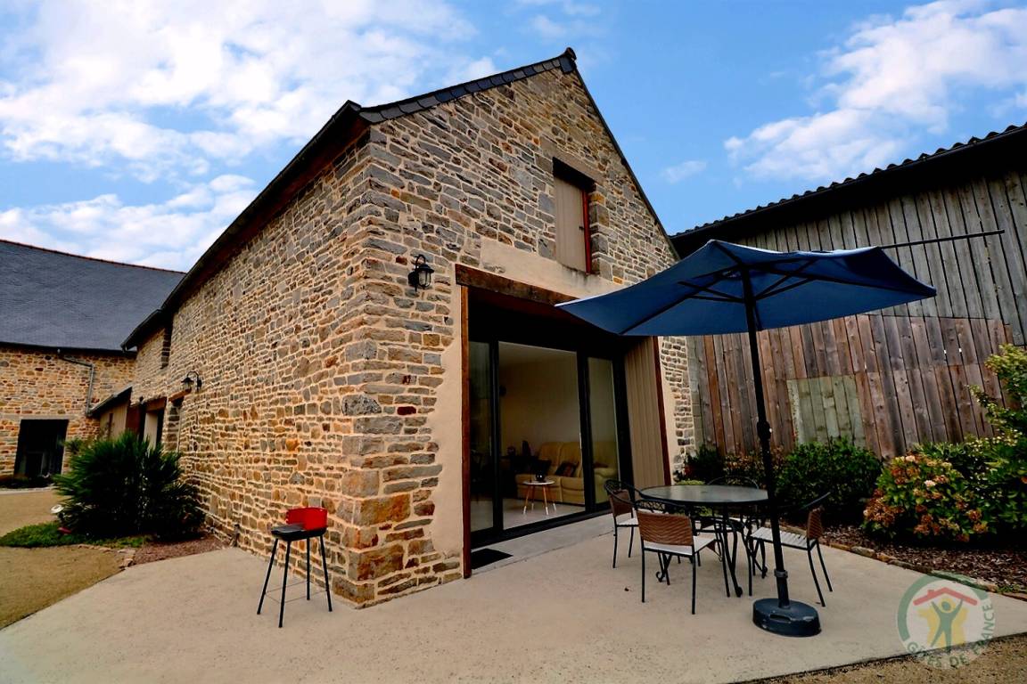 62 M² Gîte ∙ 1 Chambre ∙ 3 Personnes - Saint-Aubin-du-Cormier