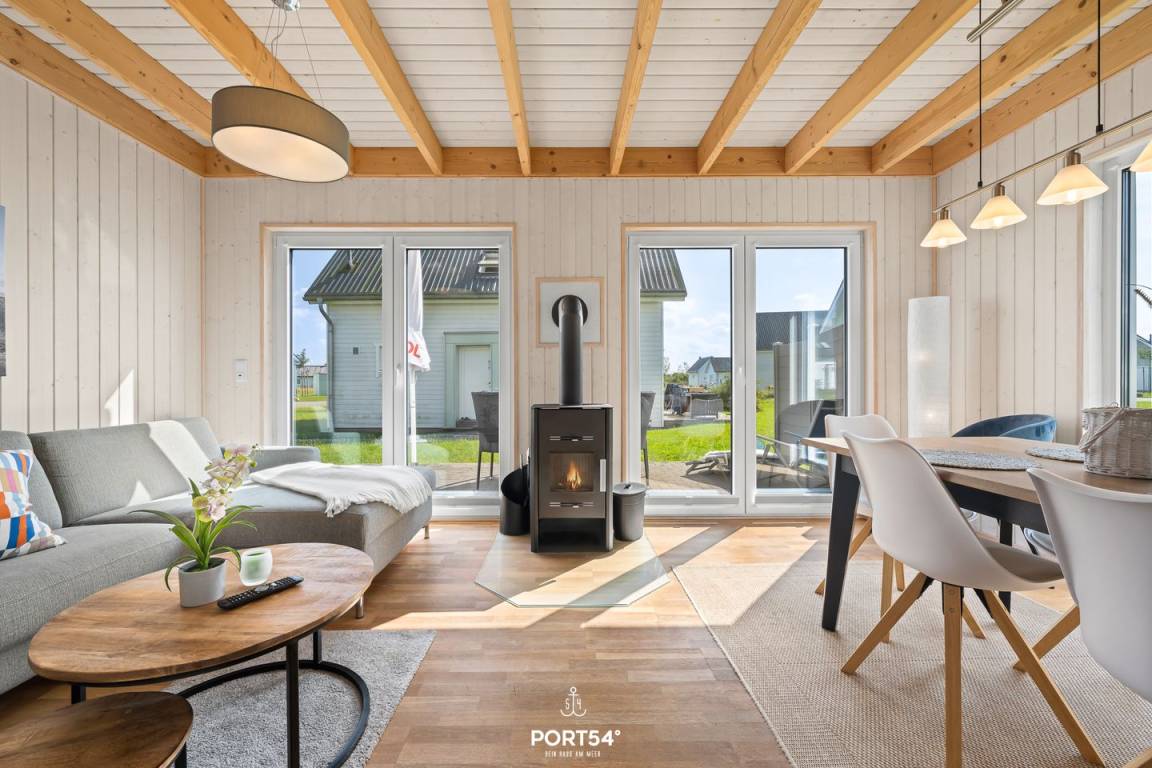 80 M² Ferienhaus ∙ 2 Schlafzimmer ∙ 5 Gäste - Ostsee