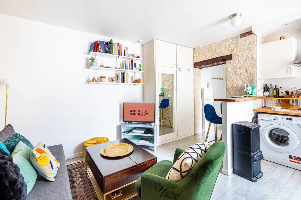 30 M² Appartement ∙ 1 Chambre ∙ 3 Personnes - Saint-Denis
