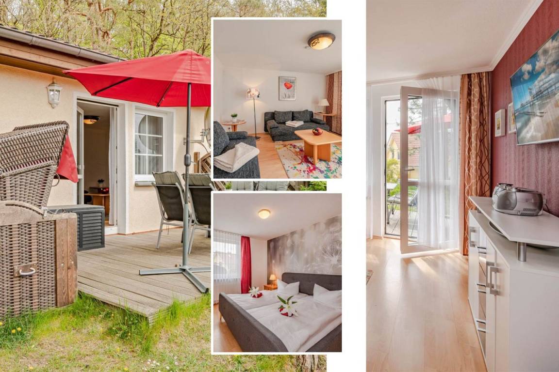 51 M² Ferienwohnung ∙ 1 Schlafzimmer ∙ 4 Gäste - Korswandt