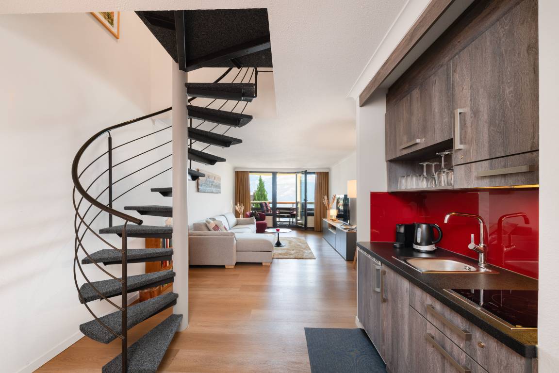 61 M² Ferienwohnung ∙ 1 Schlafzimmer ∙ 4 Gäste - Gunten