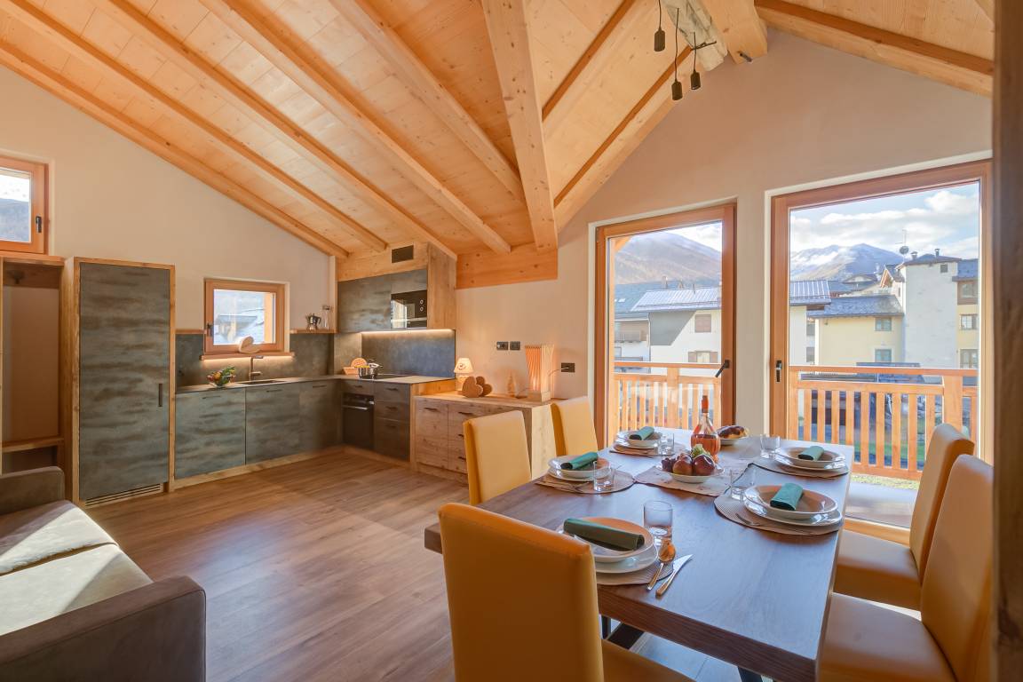 65 M² Apartment ∙ 2 Bedrooms ∙ 5 Guests - Livigno