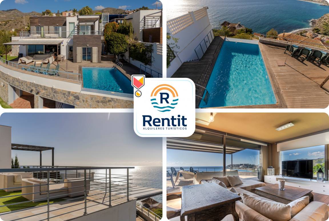 400 M² Villa ∙ 4 Chambres ∙ 8 Personnes - Almuñécar