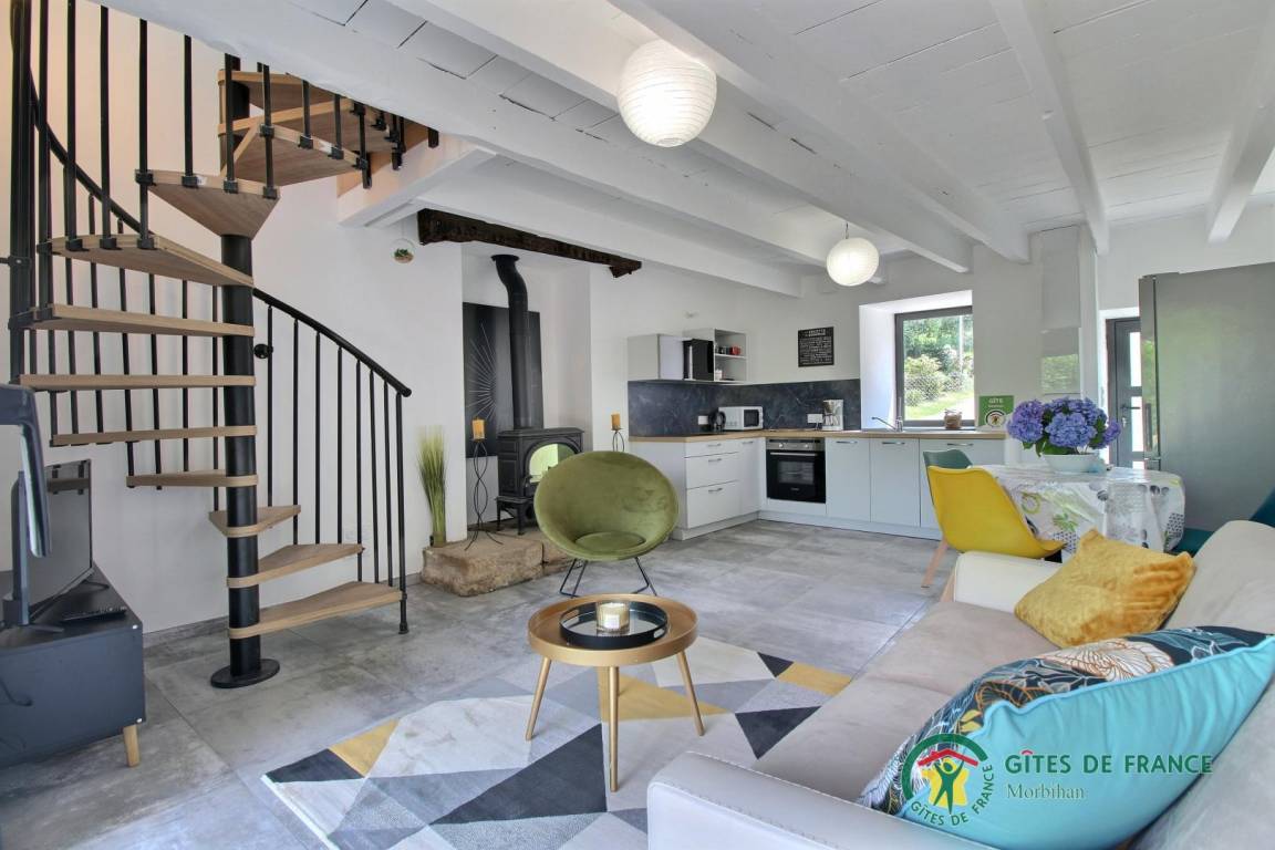 71 M² Gîte ∙ 2 Chambres ∙ 3 Personnes - Guillac