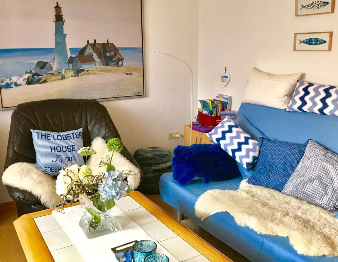 50 M² Ferienwohnung ∙ 1 Schlafzimmer ∙ 2 Gäste - Langeoog