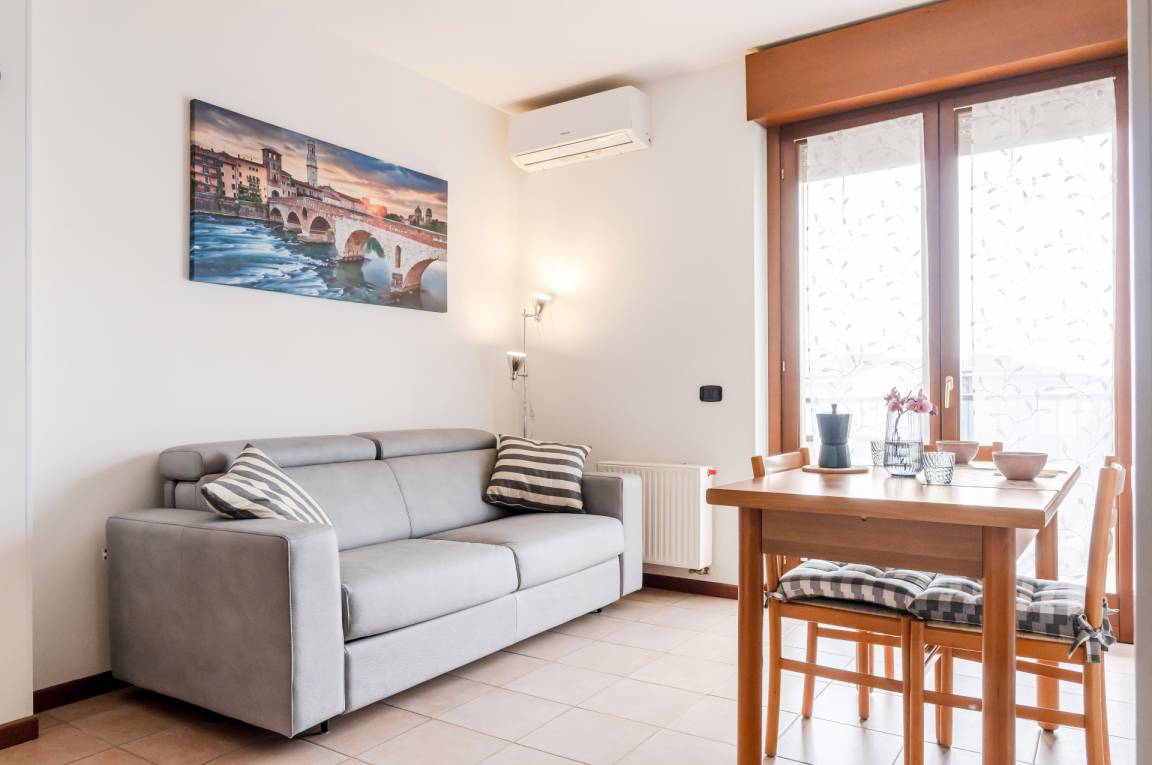40 M² Apartamento ∙ 1 Quarto ∙ 4 Hóspedes - Verona
