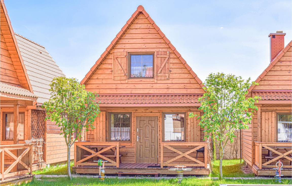 70 M² Ferienhaus ∙ 2 Schlafzimmer ∙ 4 Gäste - Dąbki