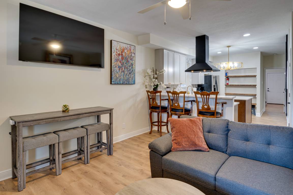 122 M² Apartment ∙ 3 Bedrooms ∙ 8 Guests - Mile Square - Downtown - Indianapolis