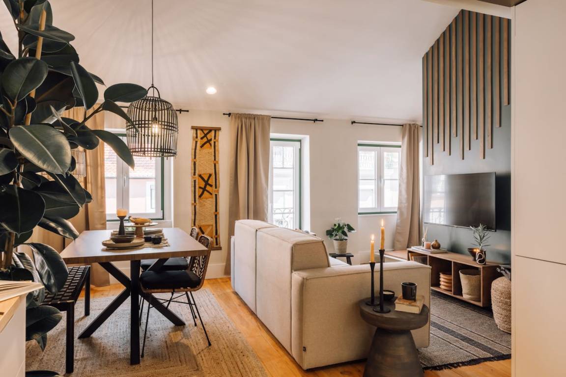 70 M² Apartamento ∙ 2 Quartos ∙ 4 Hóspedes - Campo de Ourique