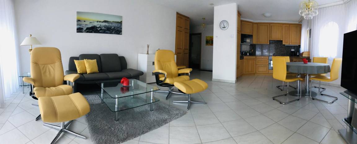 86 M² Ferienwohnung ∙ 2 Schlafzimmer ∙ 4 Gäste - Leukerbad