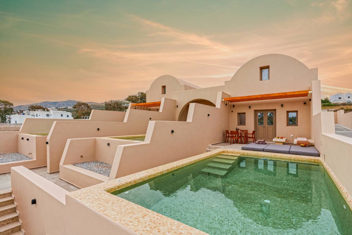 60 M² Villa ∙ 2 Habitaciones ∙ 5 Huéspedes - Santorini
