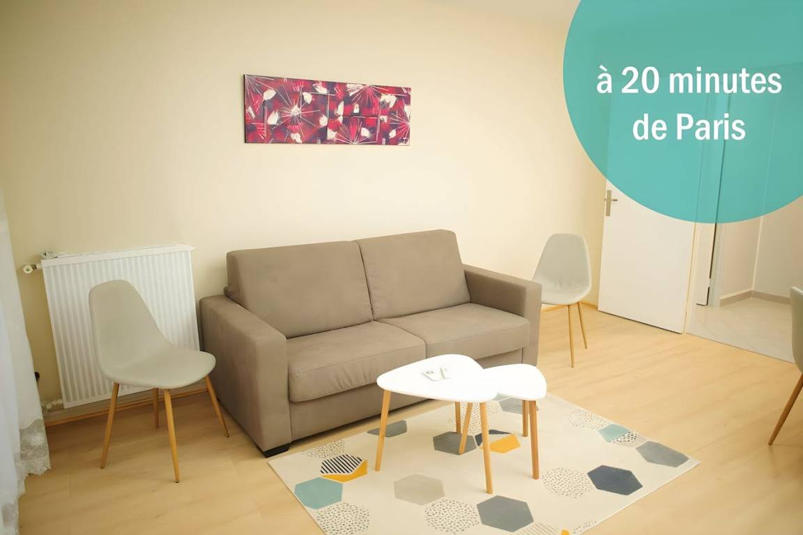 68 M² Appartement ∙ 2 Chambres ∙ 6 Personnes - Créteil