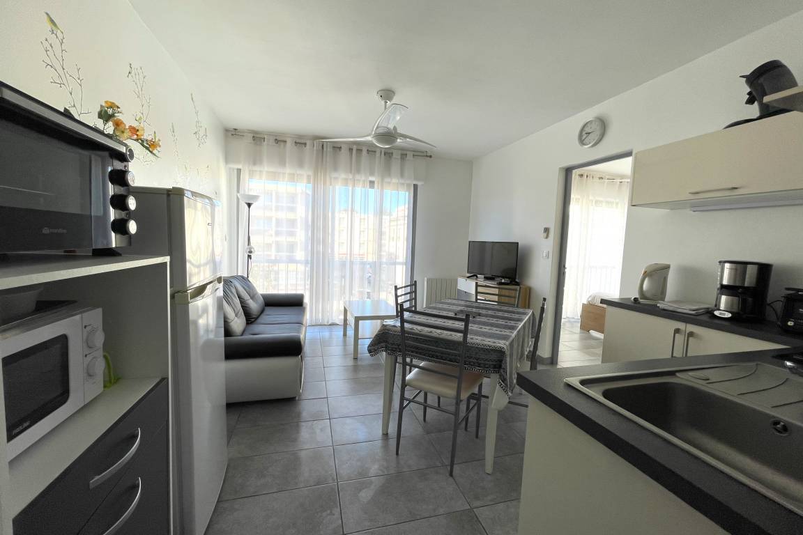 30 M² Appartement ∙ 1 Chambre ∙ 2 Personnes - Sète