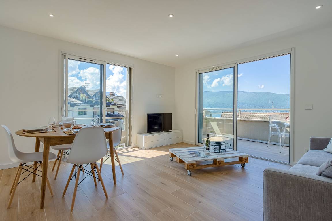 55 M² Ferienwohnung ∙ 2 Schlafzimmer ∙ 4 Gäste - Veyrier-du-Lac