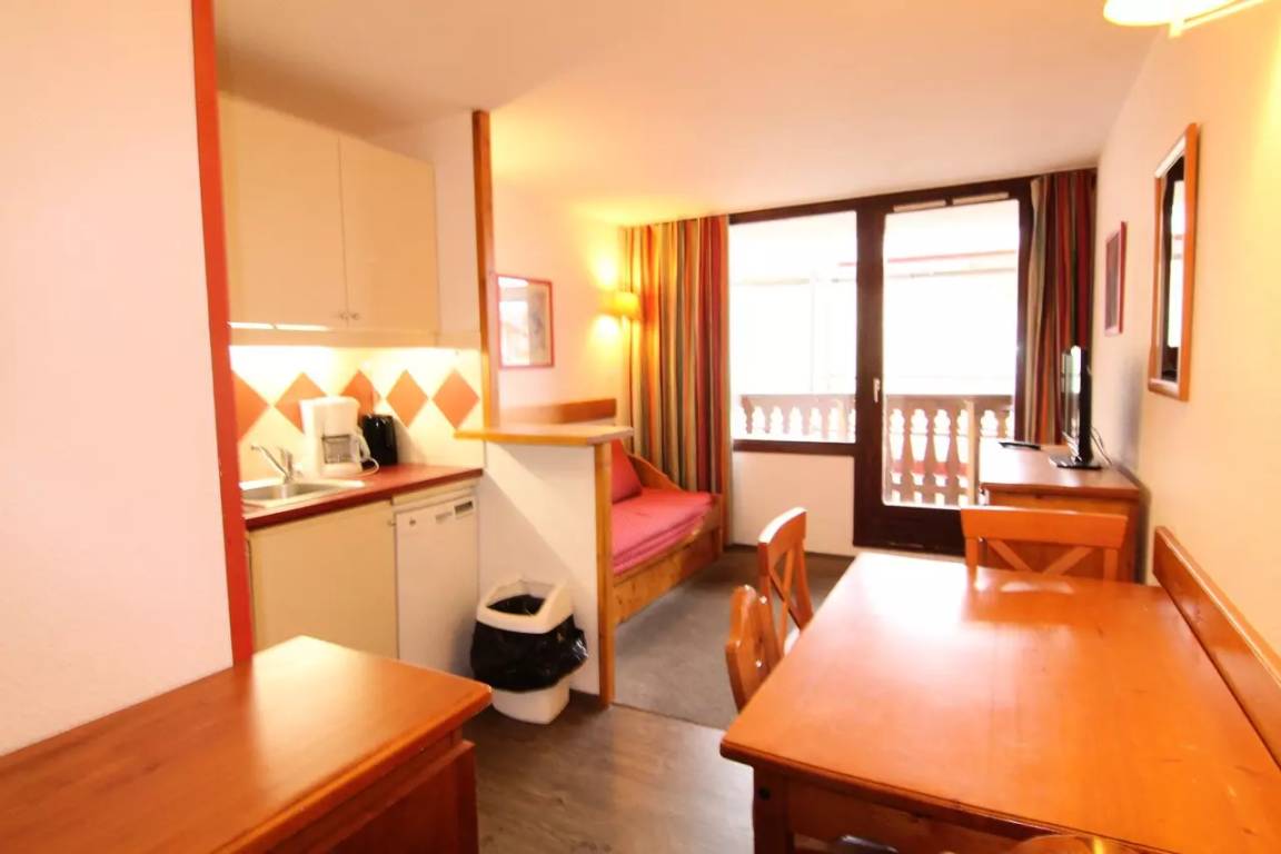 24 M² Apartamento ∙ 1 Habitación ∙ 4 Huéspedes - Vaujany