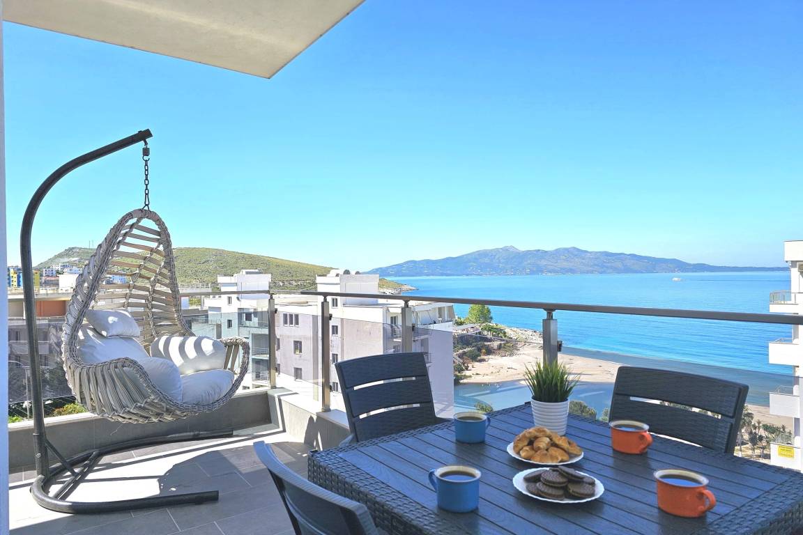 90 M² Appartement ∙ 2 Chambres ∙ 4 Personnes - Saranda