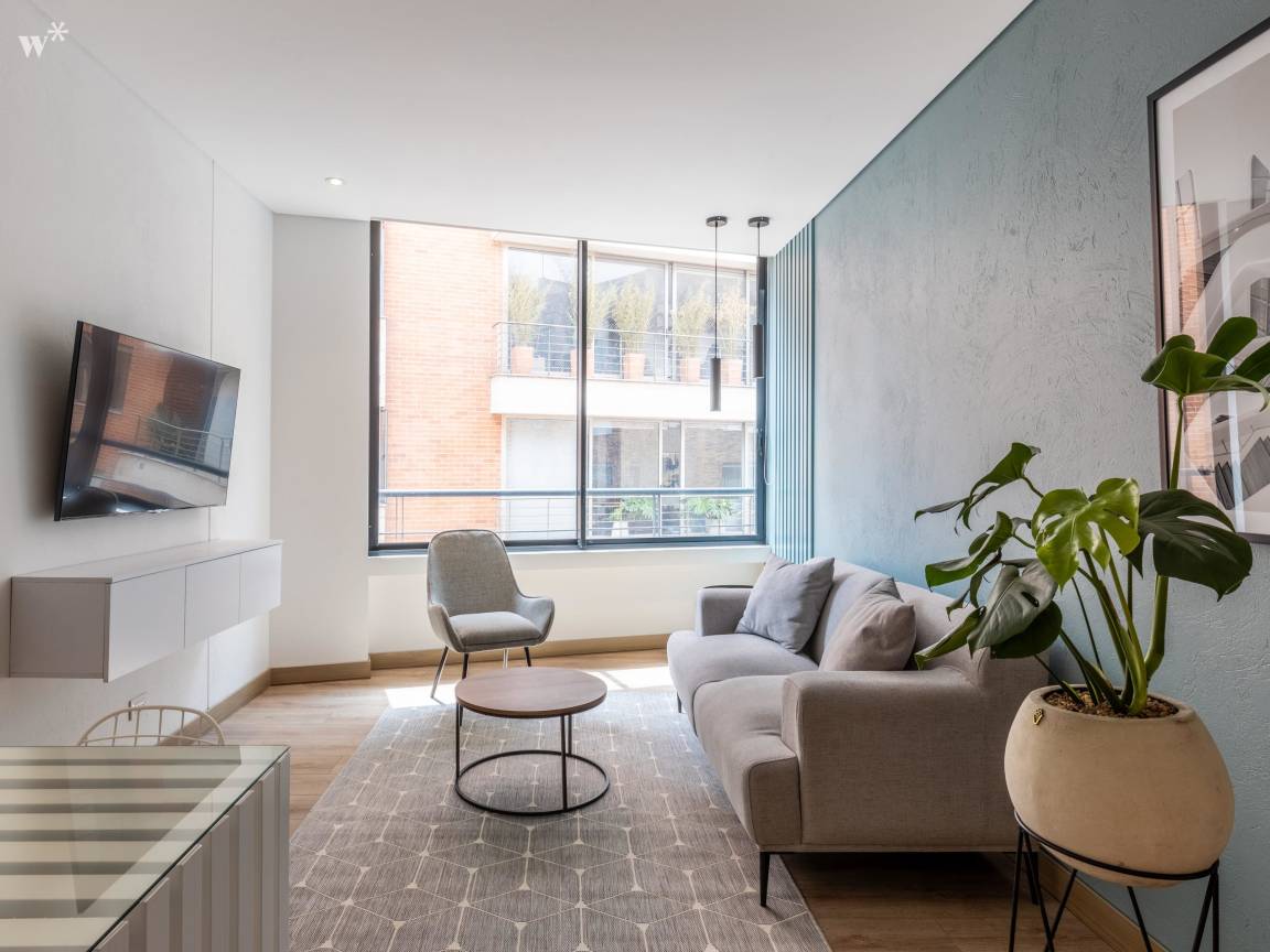 54 M² Appartement ∙ 2 Slaapkamers ∙ 4 Gasten - Bogota