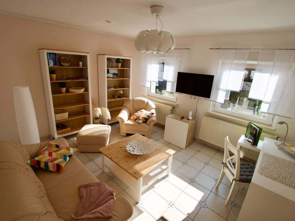 Ferienwohnung ∙ 1 Schlafzimmer ∙ 3 Gäste - Bad Langensalza