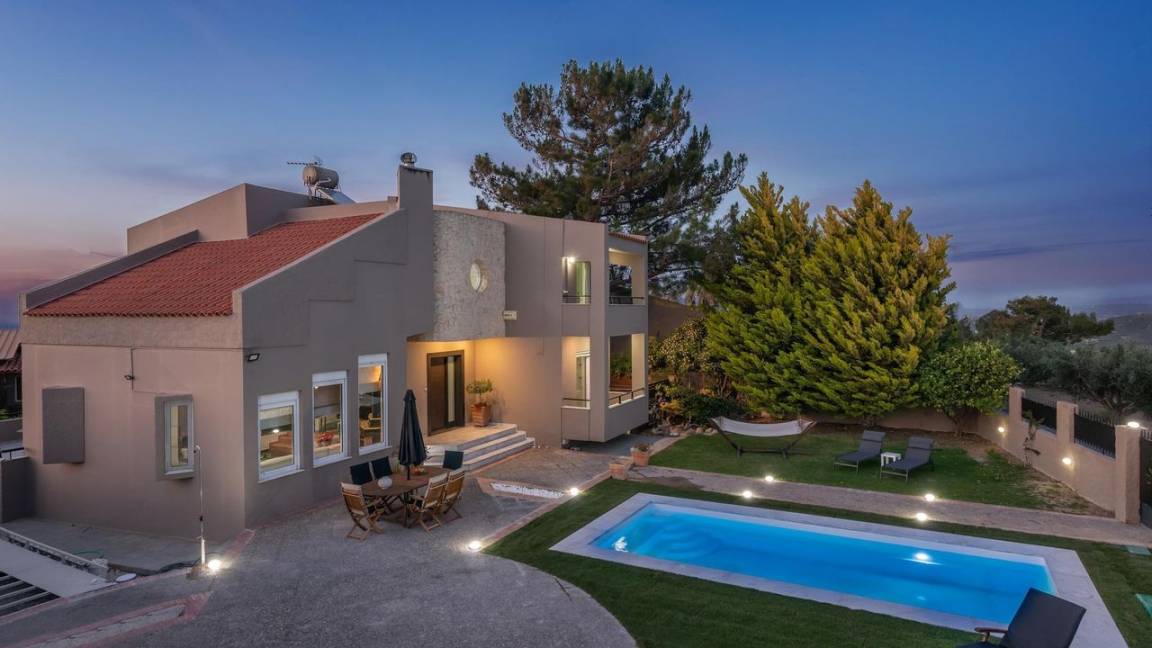 172 M² Maison De Vacances ∙ 4 Chambres ∙ 10 Personnes - Heraklion