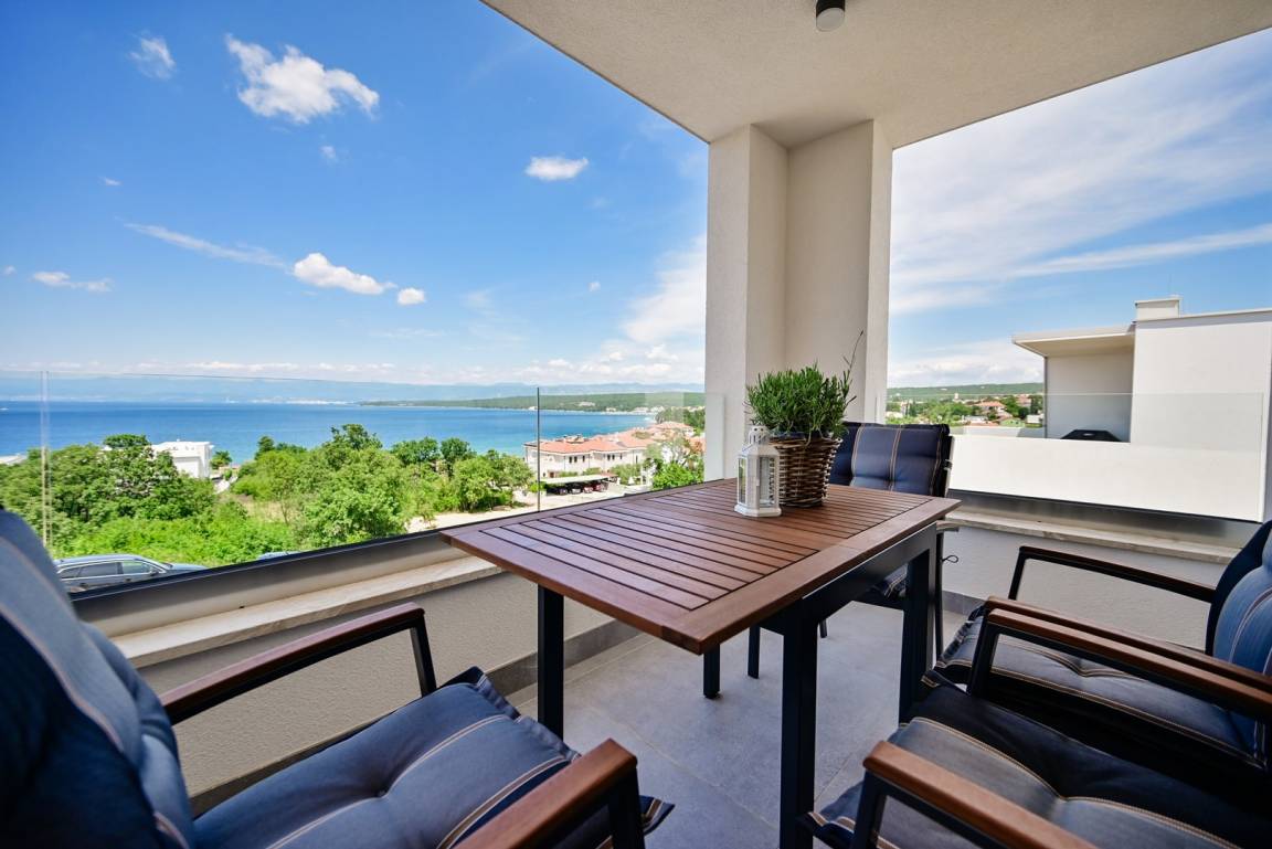 90 M² Apartament ∙ 3 Sypialnie ∙ 6 Gości - Krk