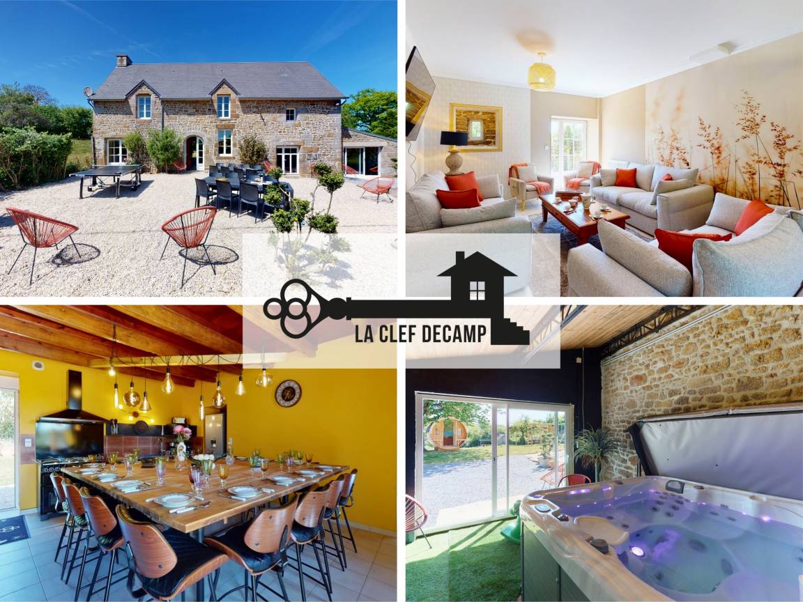 135 M² Gîte ∙ 6 Bedrooms ∙ 17 Guests - Normandy