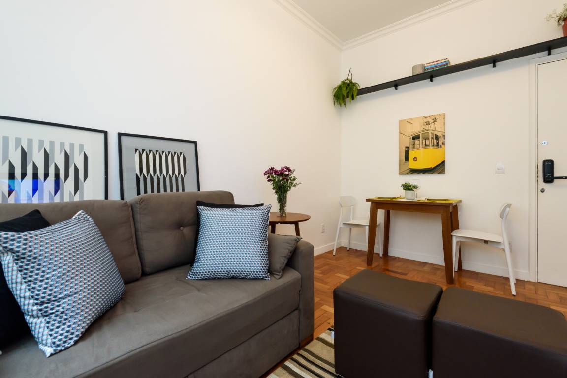 40 M² Apartamento ∙ 1 Quarto ∙ 2 Hóspedes - Ipanema