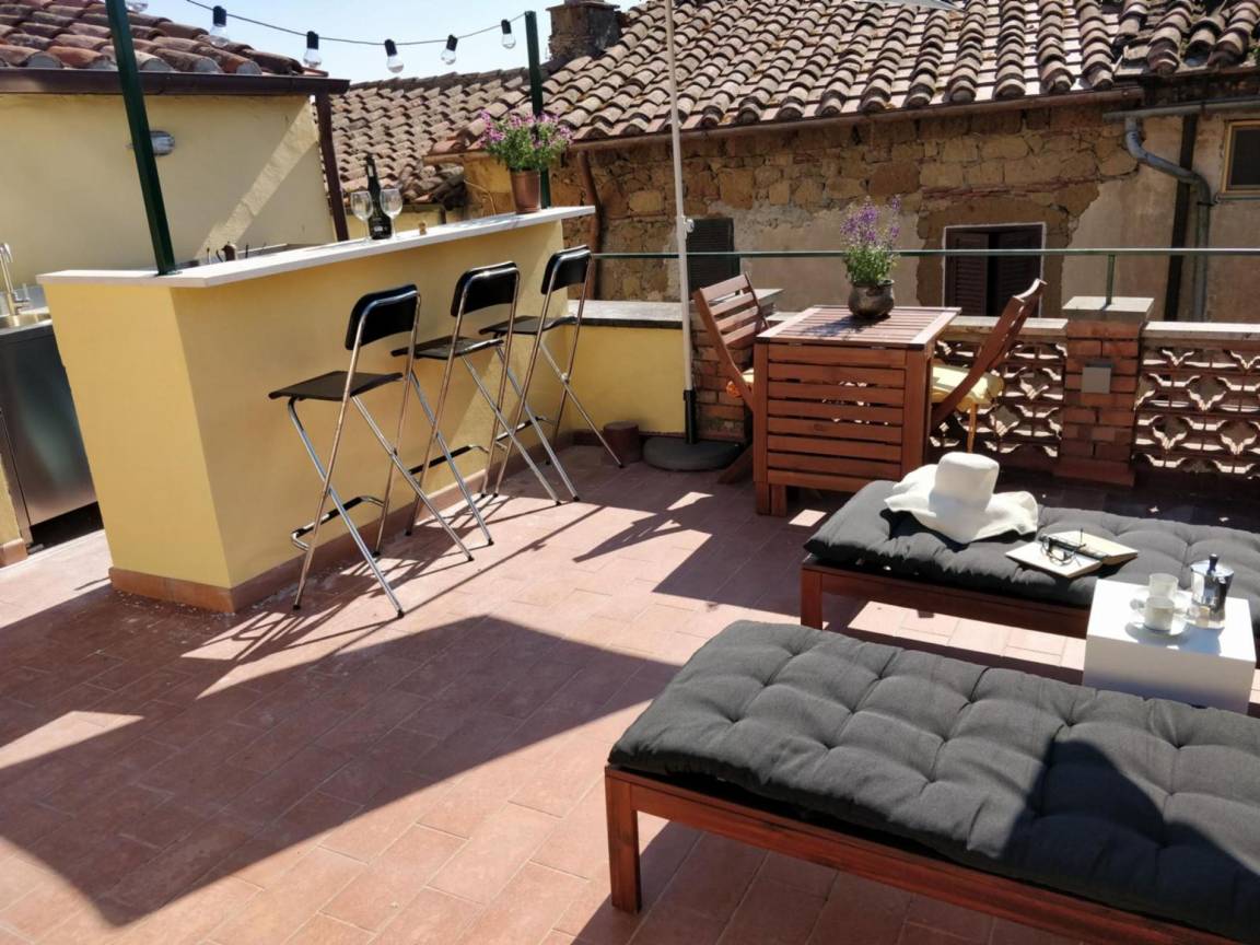 36 M² Huoneisto ∙ 1 Makuuhuone ∙ 2 Vierasta - Pitigliano