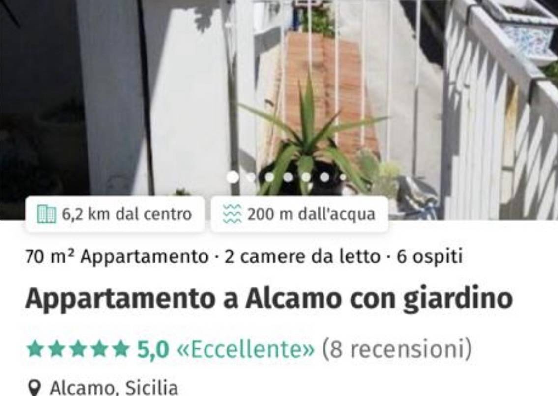 70 M² Appartamento Vacanza ∙ 2 Camere Da Letto ∙ 6 Ospiti - Alcamo