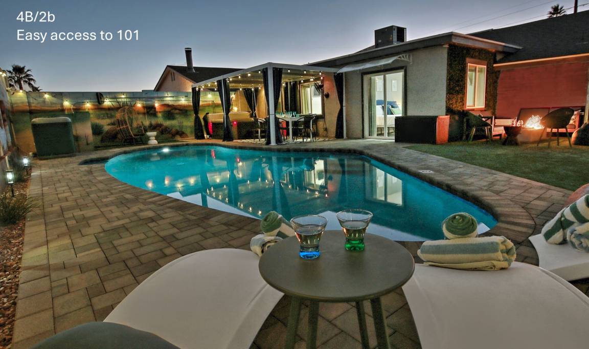 163 M² Casa ∙ 4 Habitaciones ∙ 8 Huéspedes - Mesa