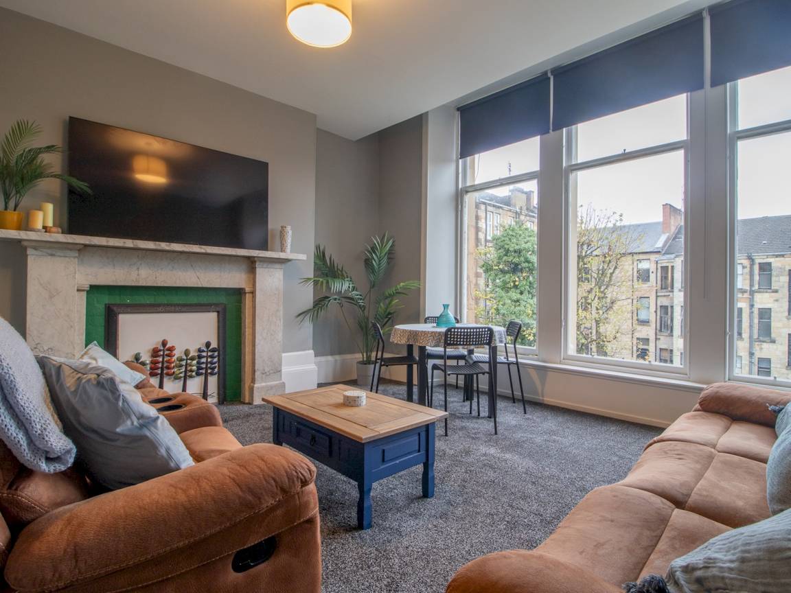 56 M² Apartment ∙ 1 Bedroom ∙ 2 Guests - Ibrox Stadium