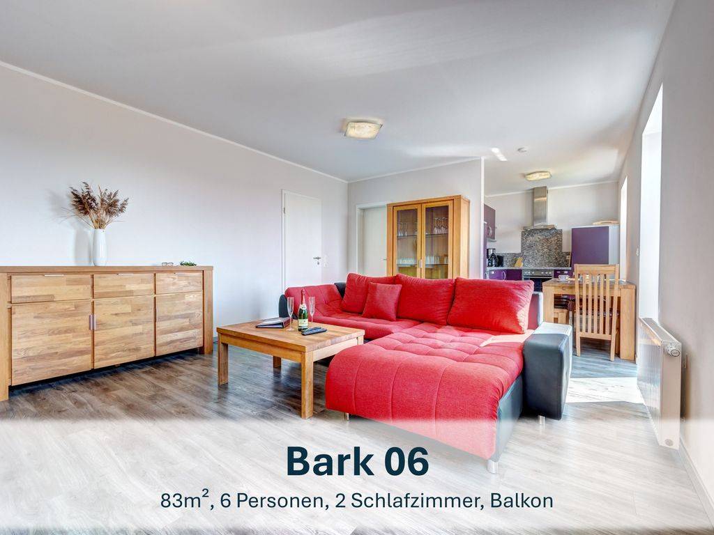 83 M² Ferienwohnung ∙ 2 Schlafzimmer ∙ 5 Gäste - Karlshagen