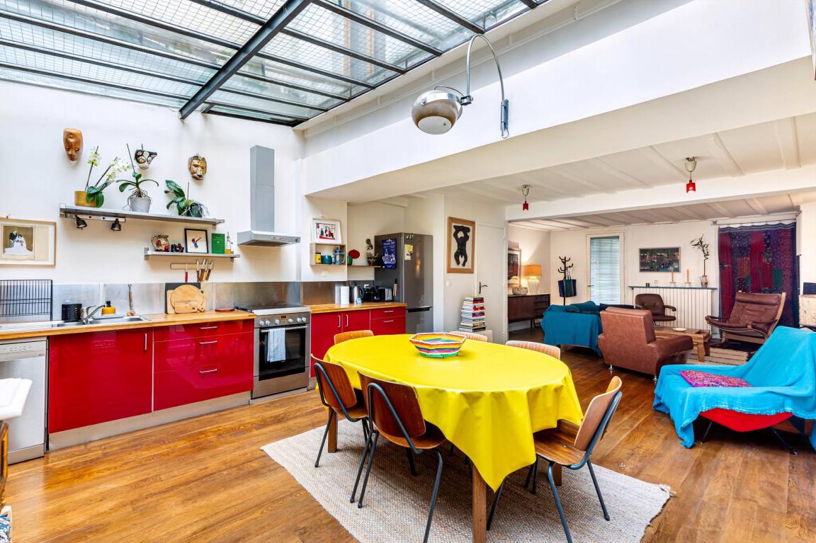 120 M² Appartement ∙ 3 Chambres ∙ 6 Personnes - Porte de Montreuil